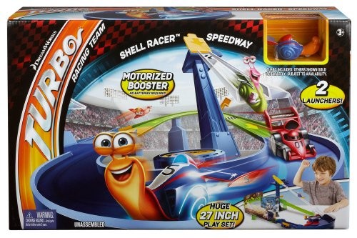 Mattel Dreamworks Turbo Shell Racer Ultimate Speedway Track Set | Buy ...