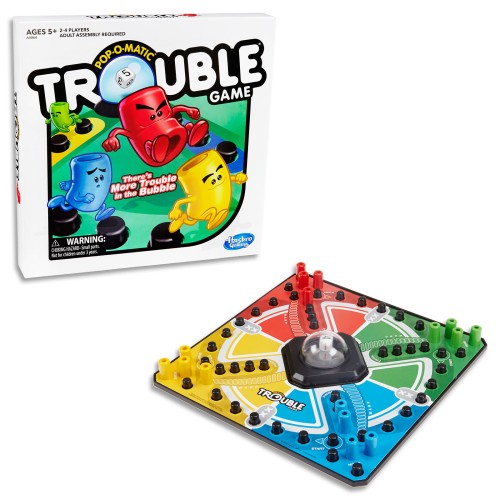 Hasbro Gaming Trouble Board Game | Buy online at The Nile