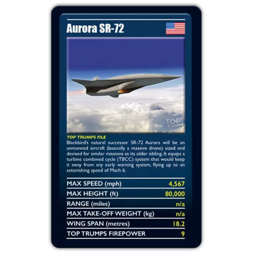 Top Trumps Ultimate Military Jets - Which is the Fastest? | Buy online ...
