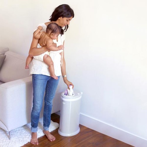 Ubbi Steel Nappy Disposal System (Grey) | Buy online at The Nile