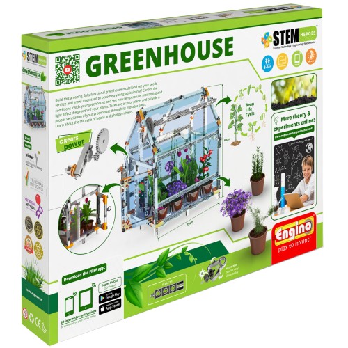 Engino STEM Green House Model Build | Buy online at The Nile