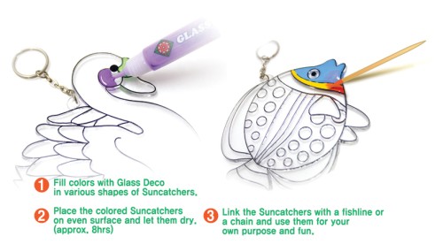 Amos Suncatcher Keychains Craft Kit, 3 Pack | Buy online at The Nile