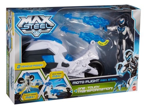 Mattel Max Steel Moto Flight Vehicle with Max Steel Figure | Buy online ...